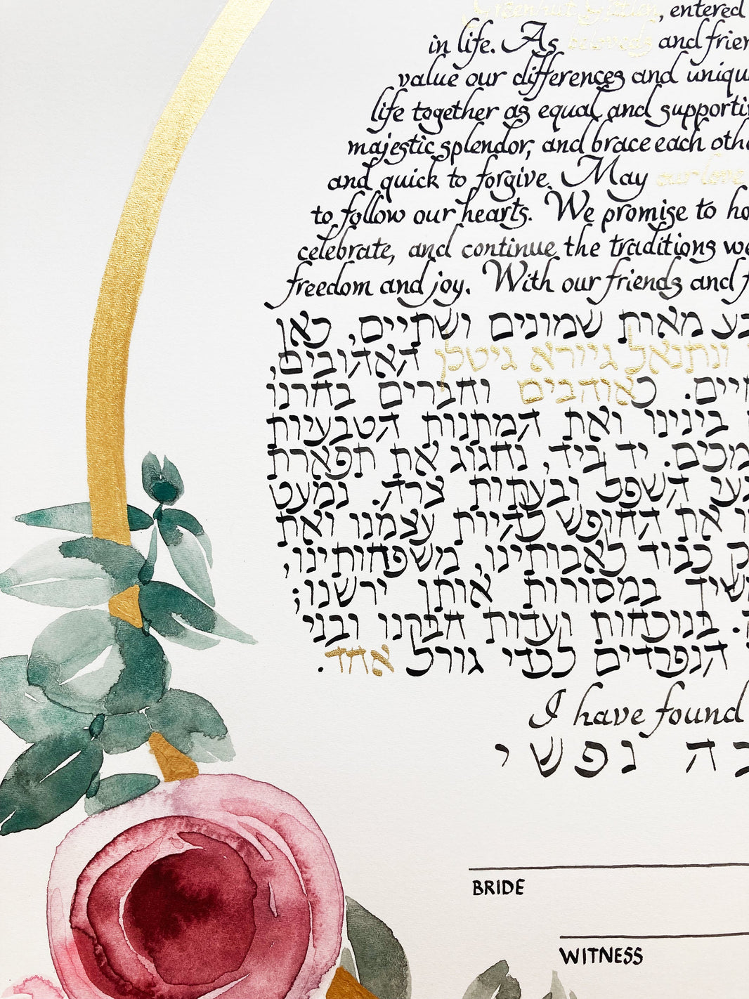 Custom Ketubah & Family Trees, Modern Wedding Gifts & Jewish Blessings ...